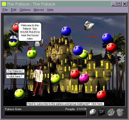 Worlds Inc. Worlds Chat and Time Warner's The Palace: Life in two ...